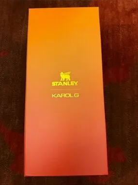 stanley karol g 100% authentic | Other | Stanley Orange Quencher H2 ...